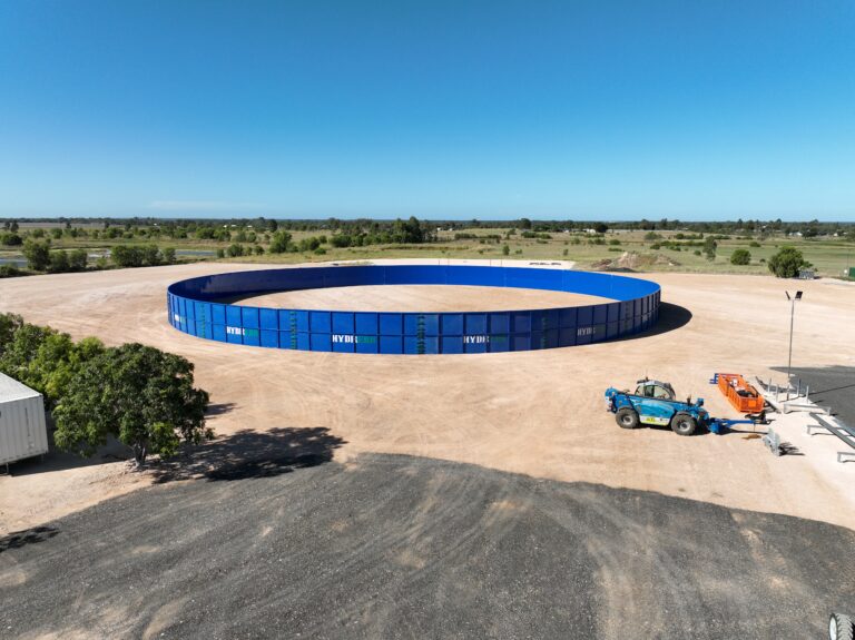 Frac ponds and frac tanks in Australia - HydrEra